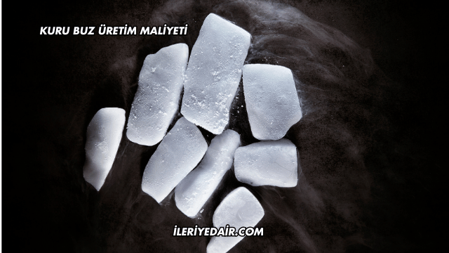 Kuru Buz Üretim Maliyeti - İleriye Dair